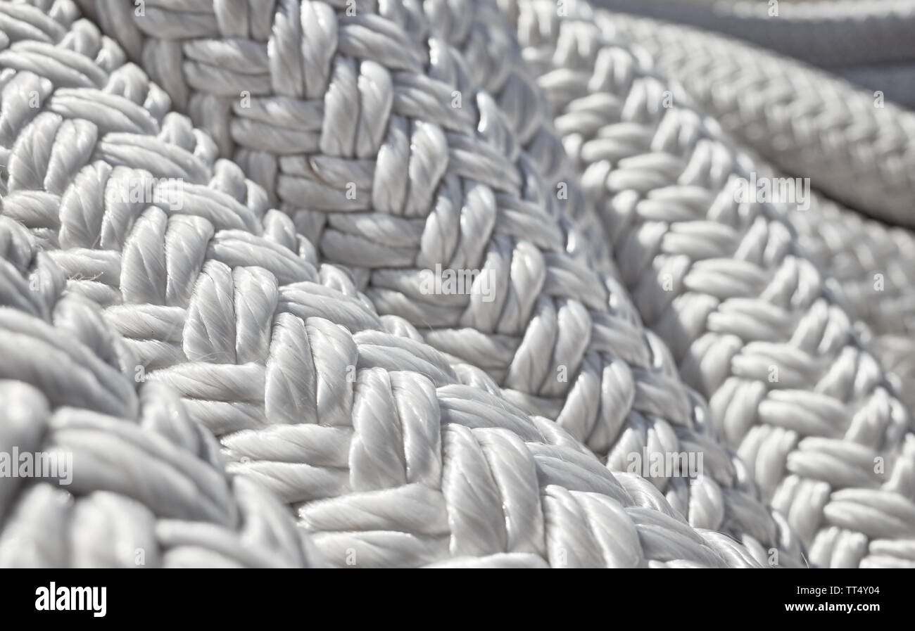 Thick rope white background hi-res stock photography and images - Alamy