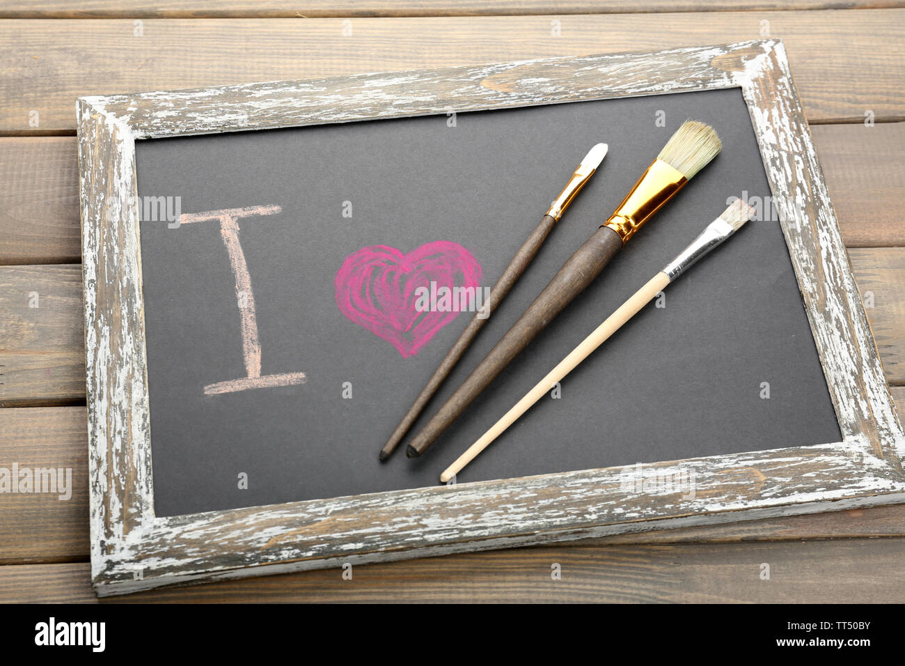 Painting written hi-res stock photography and images - Alamy