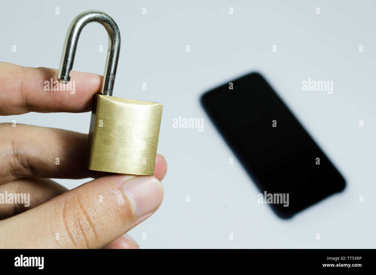 Security phone pin hi-res stock photography and images - Alamy