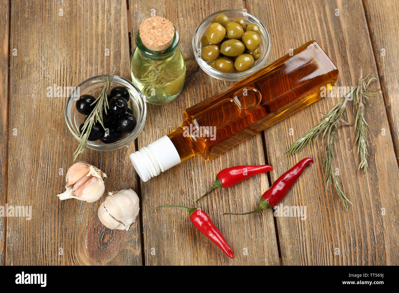 Different sorts of cooking oil, close-up Stock Photo - Alamy
