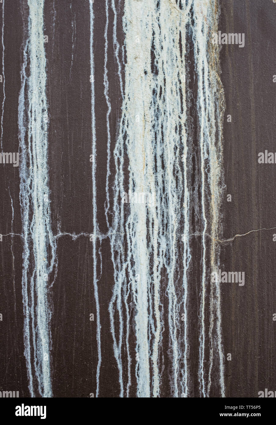 Rusted metal surface with red rust and white smudges Stock Photo - Alamy