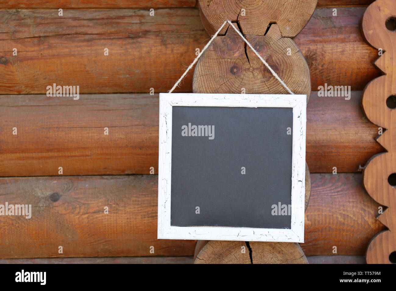 Signboard hanging on wooden fence Stock Photo - Alamy