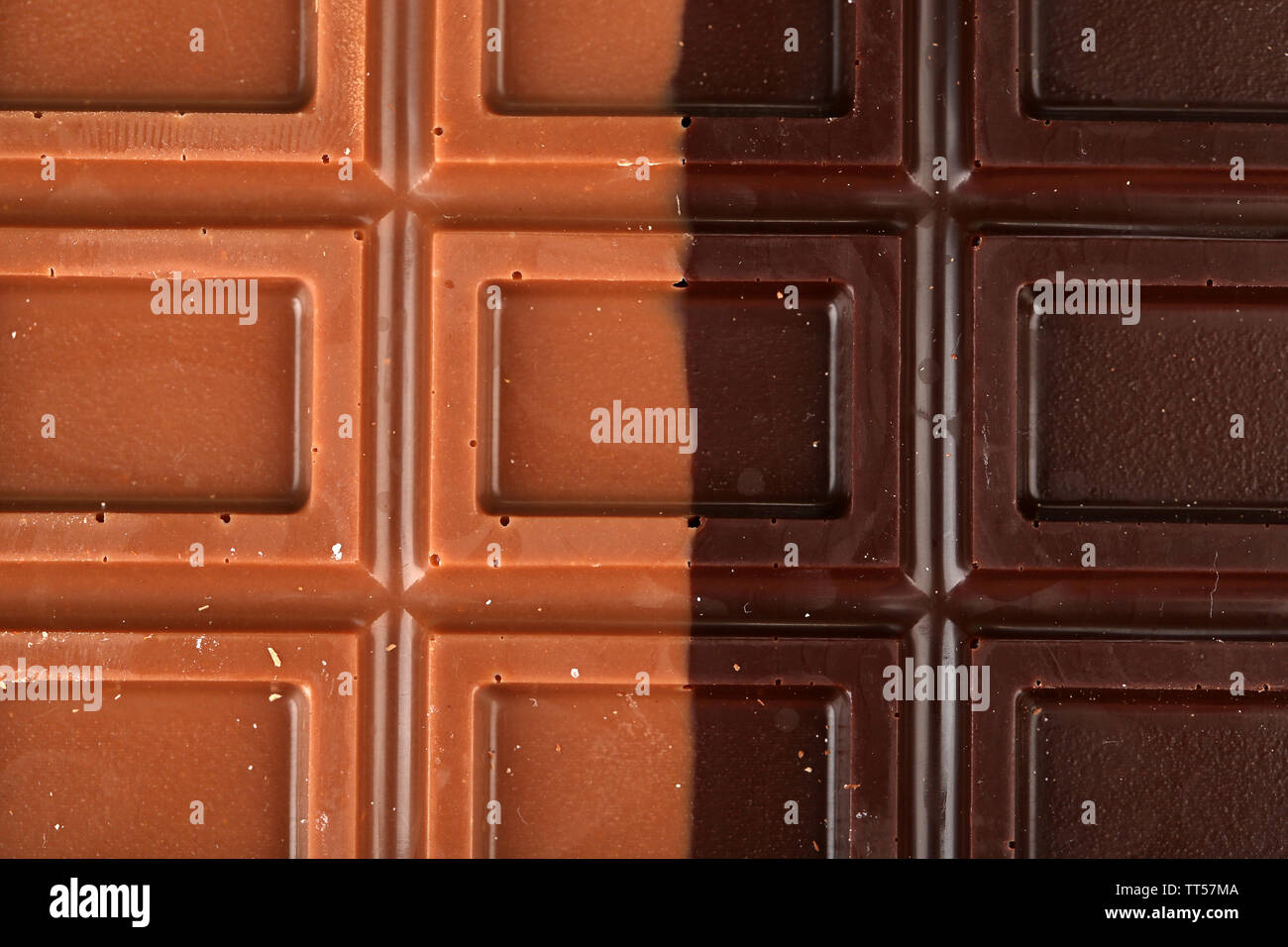 Chocolate bar as background Stock Photo - Alamy