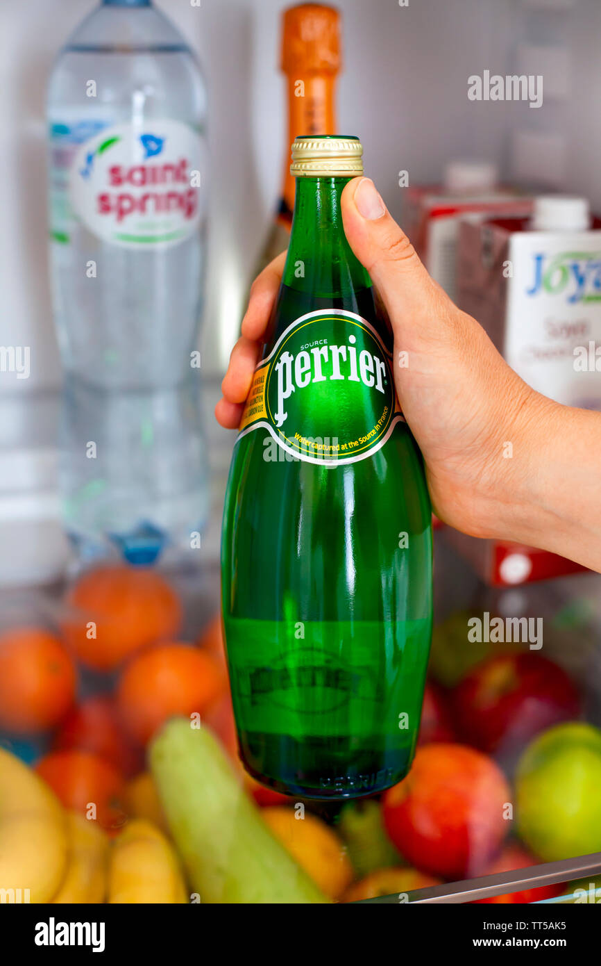 Taking out bottle hi-res stock photography and images - Alamy