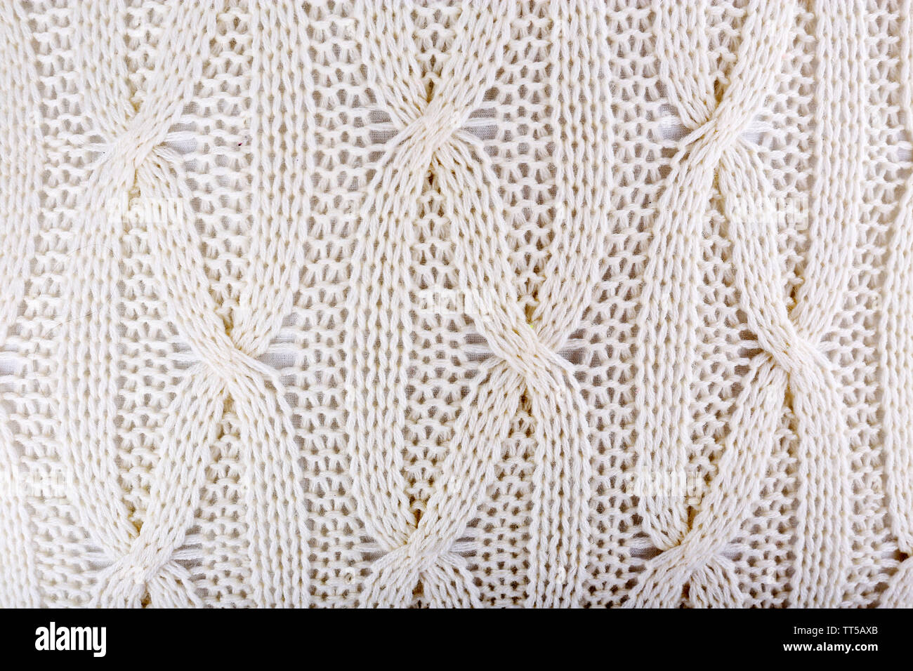 Knitted fabric background close up Stock Photo - Alamy