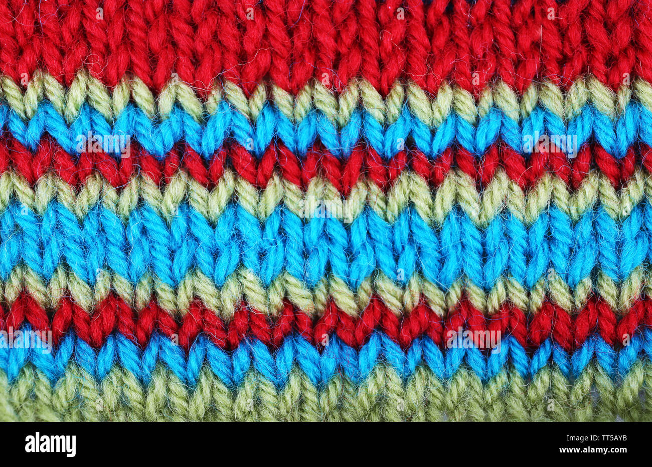 Knitted fabric background close up Stock Photo - Alamy