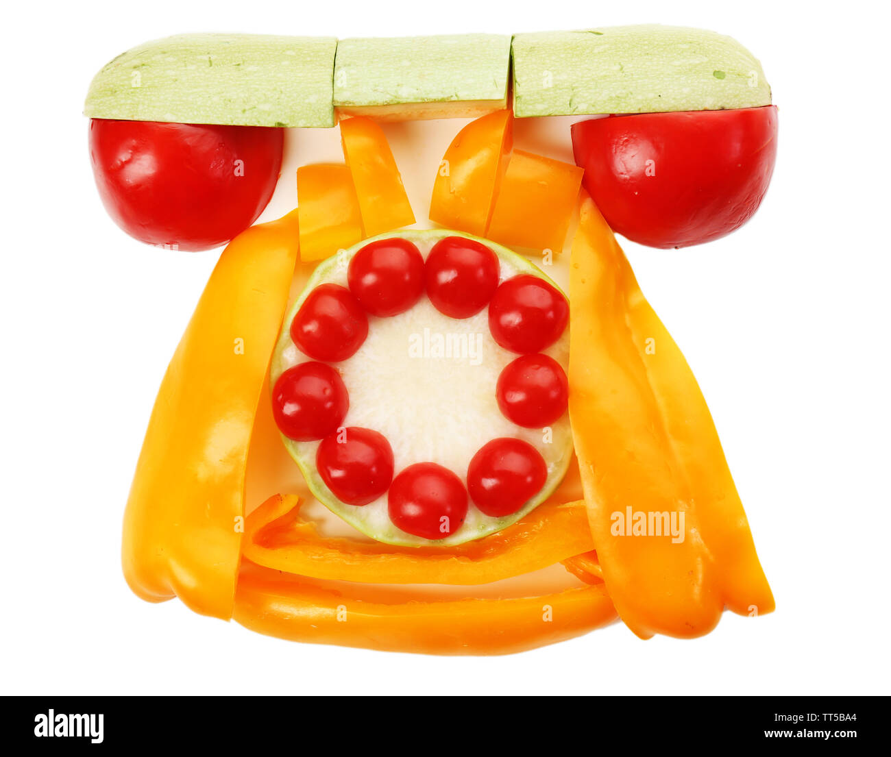 Healthy eating phone made of hi-res stock photography and images - Alamy