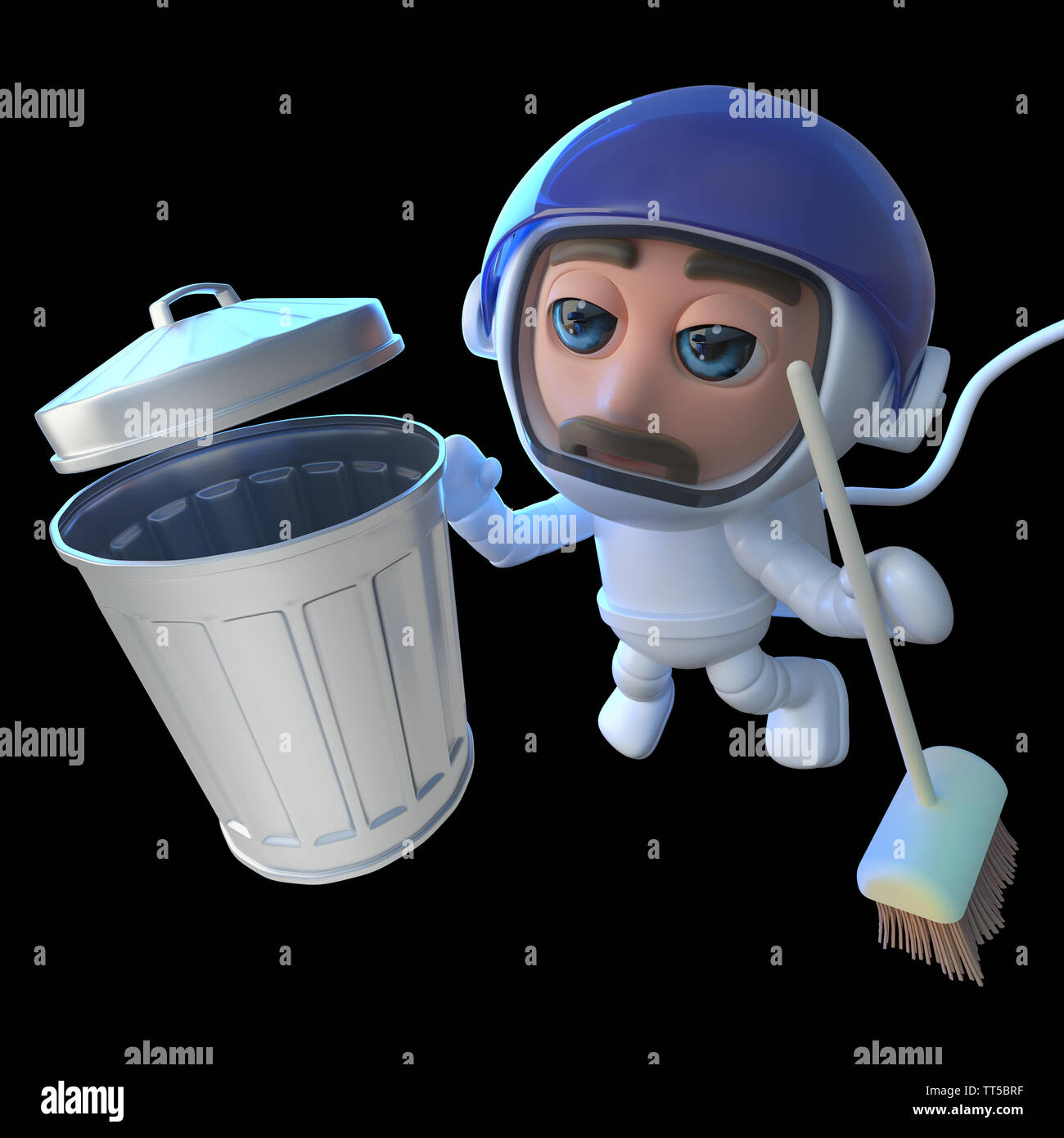 Astronaut Funny Comics