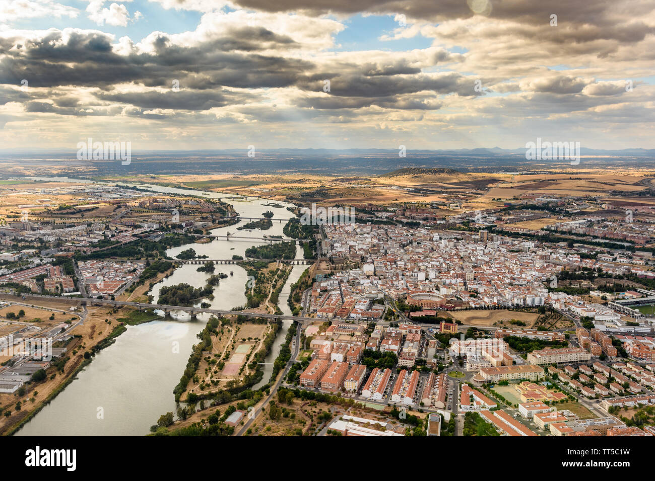 Merida spain aerial hi-res stock photography and images - Alamy