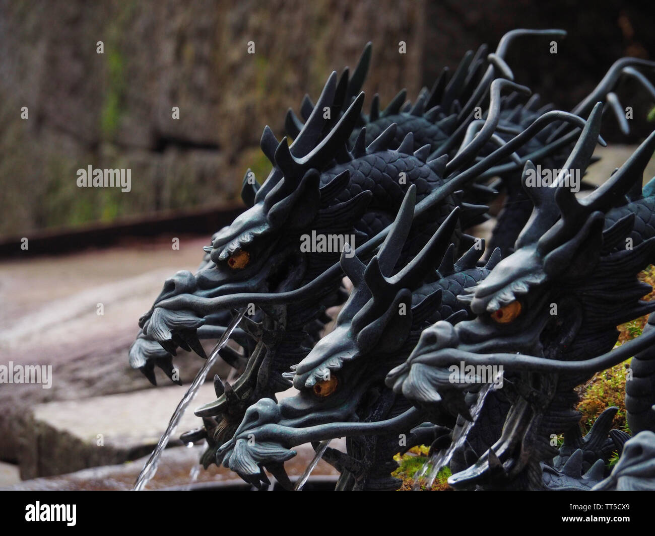 Nine heads dragon shrine hi-res stock photography and images - Alamy