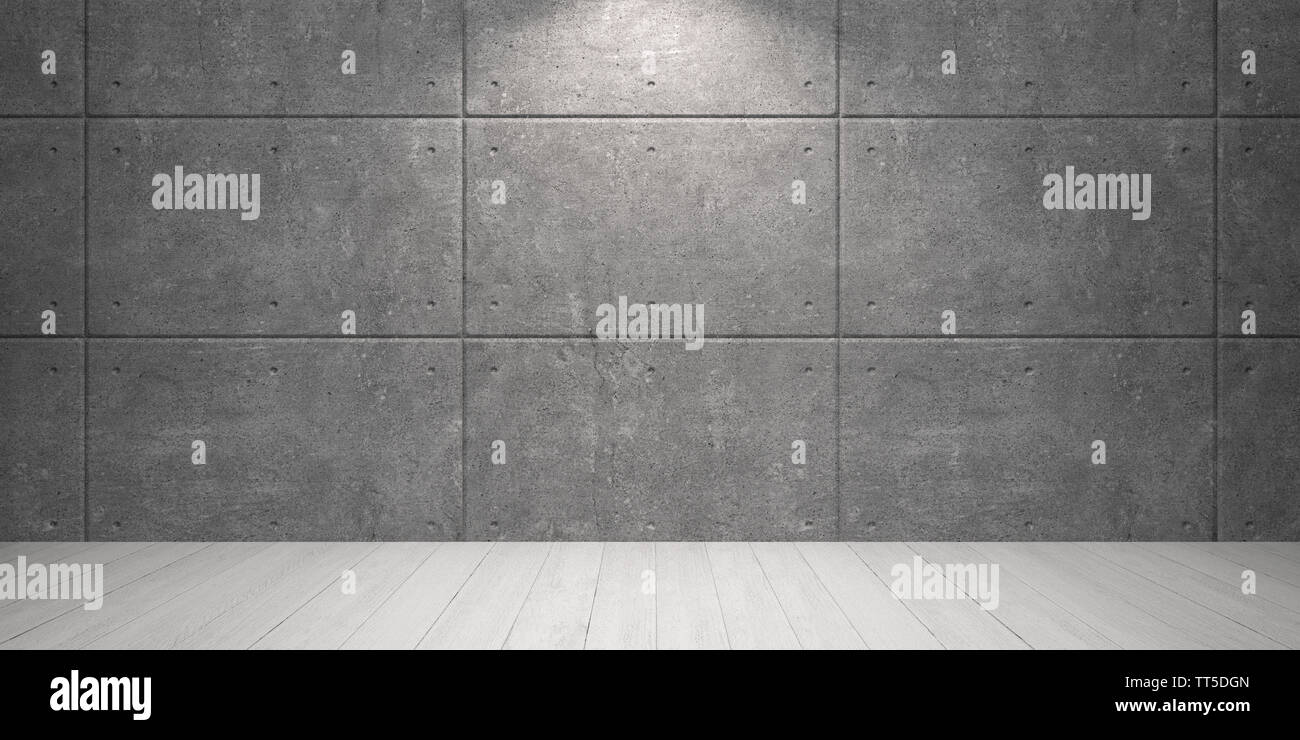 rustic emty room with stone wall - Illustration Stock Photo - Alamy
