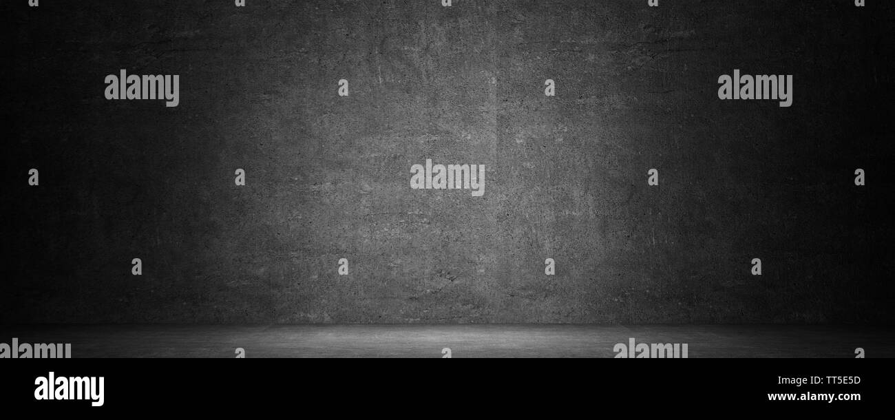 rustic emty room with stone wall - Illustration Stock Photo - Alamy