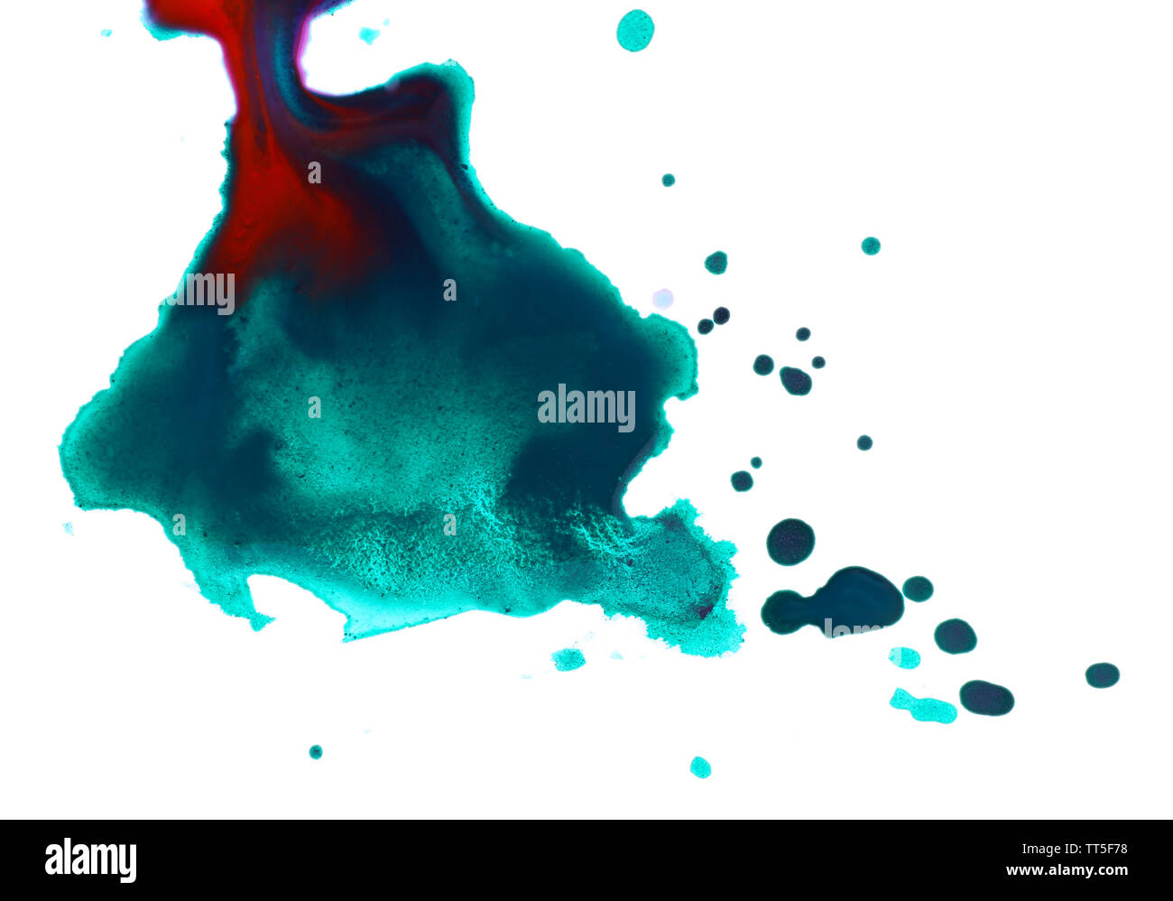 Spilled paint can Cut Out Stock Images & Pictures - Alamy