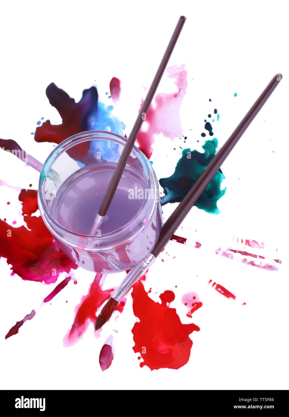 Spilled paints hi-res stock photography and images - Alamy