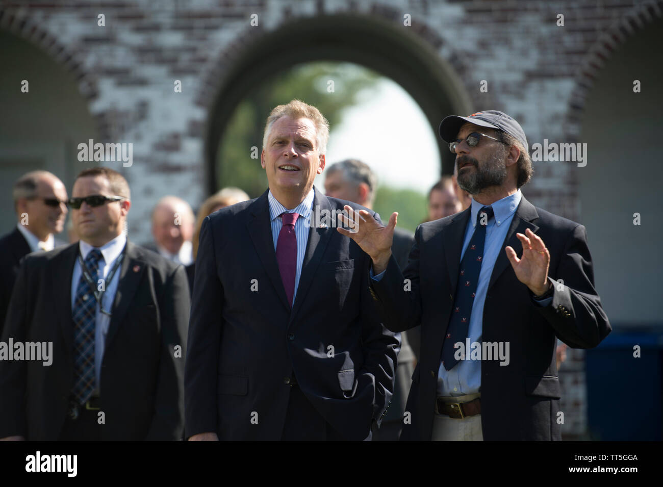 UNITED STATES - May 24, 2016: Governor Terry McAuliffe is given a tour ...