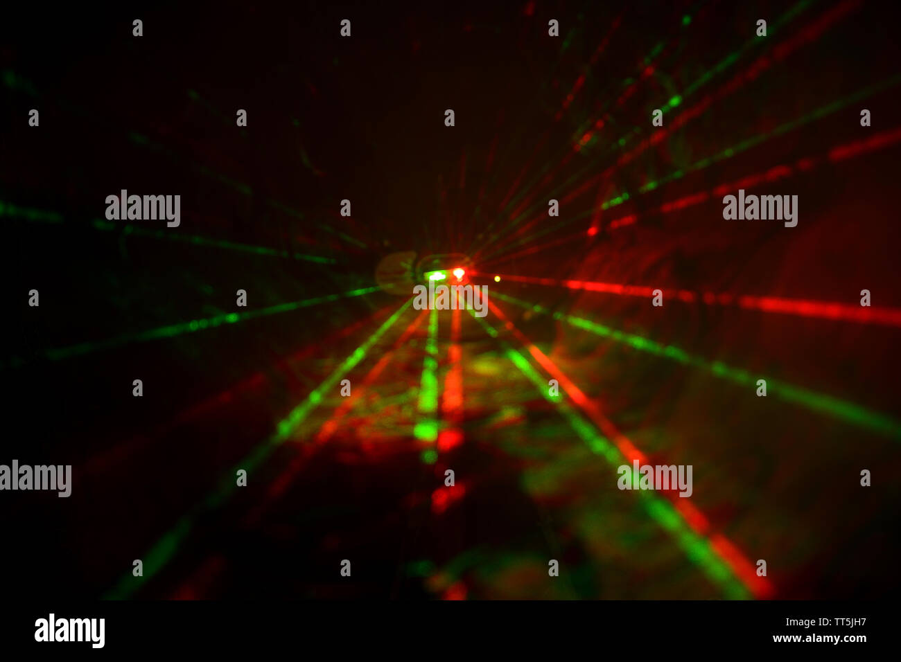 Abstract laser light on black background Stock Photo - Alamy
