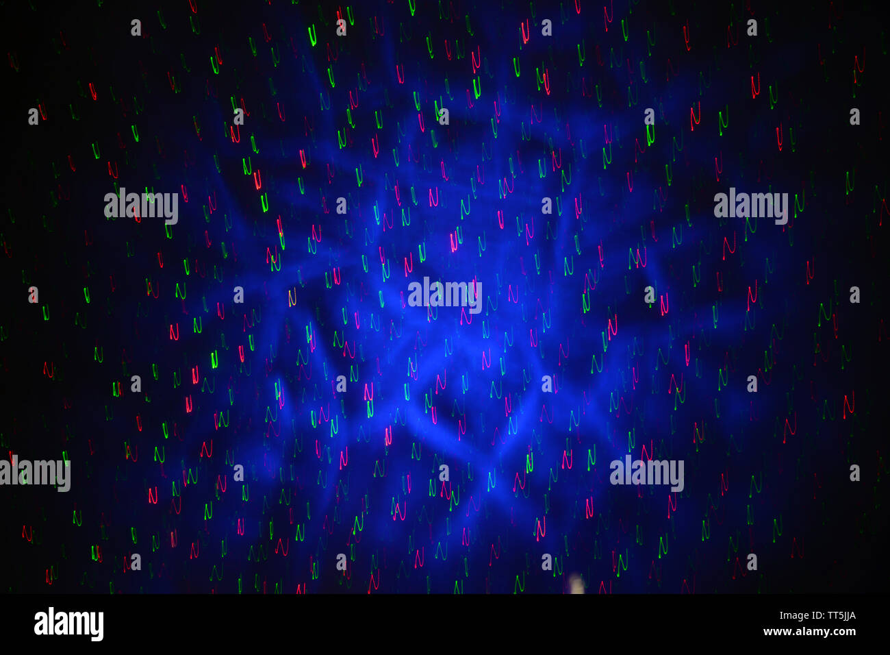 Abstract laser light on black background Stock Photo - Alamy