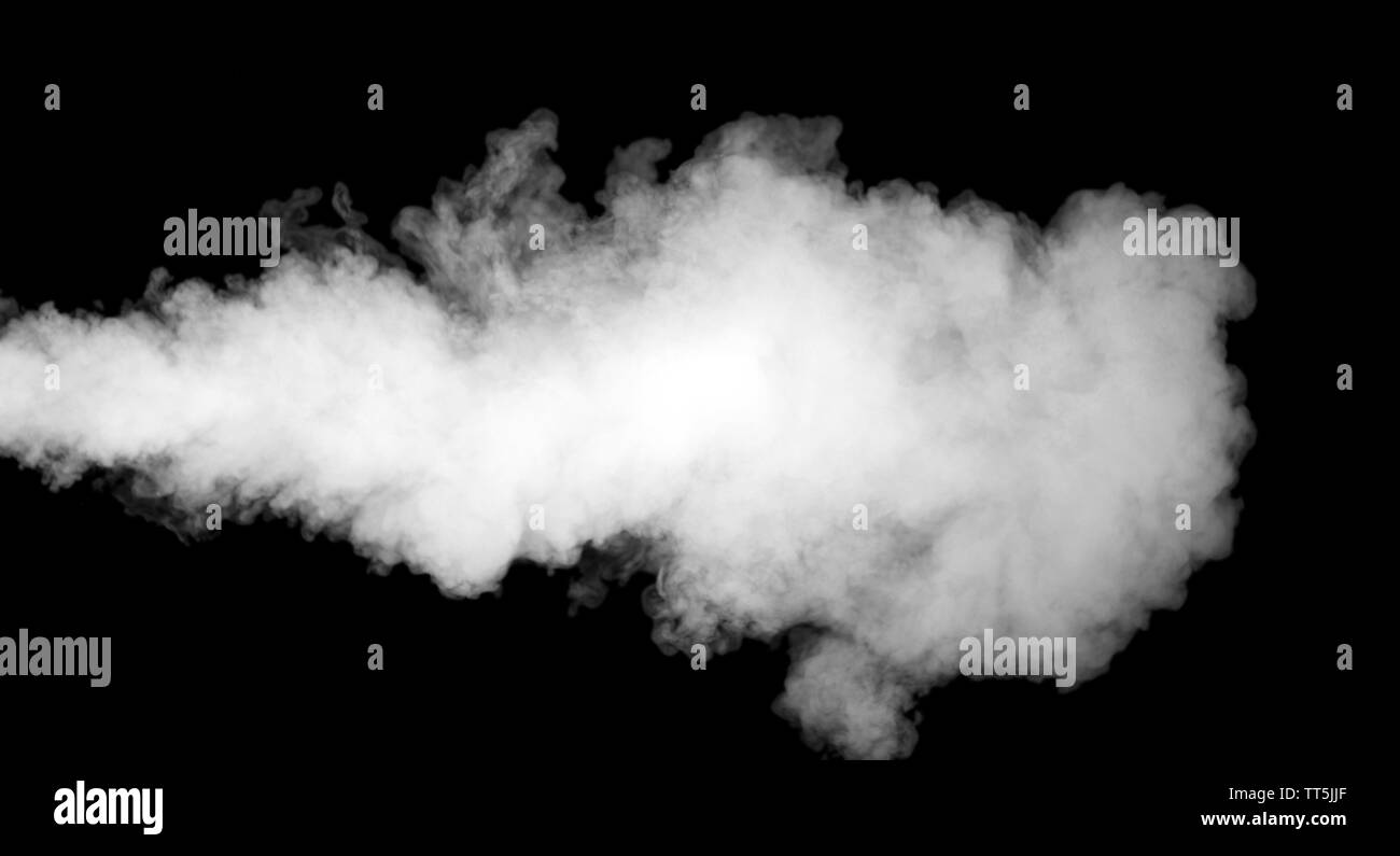 Smoke machine on black Black and White Stock Photos & Images - Alamy