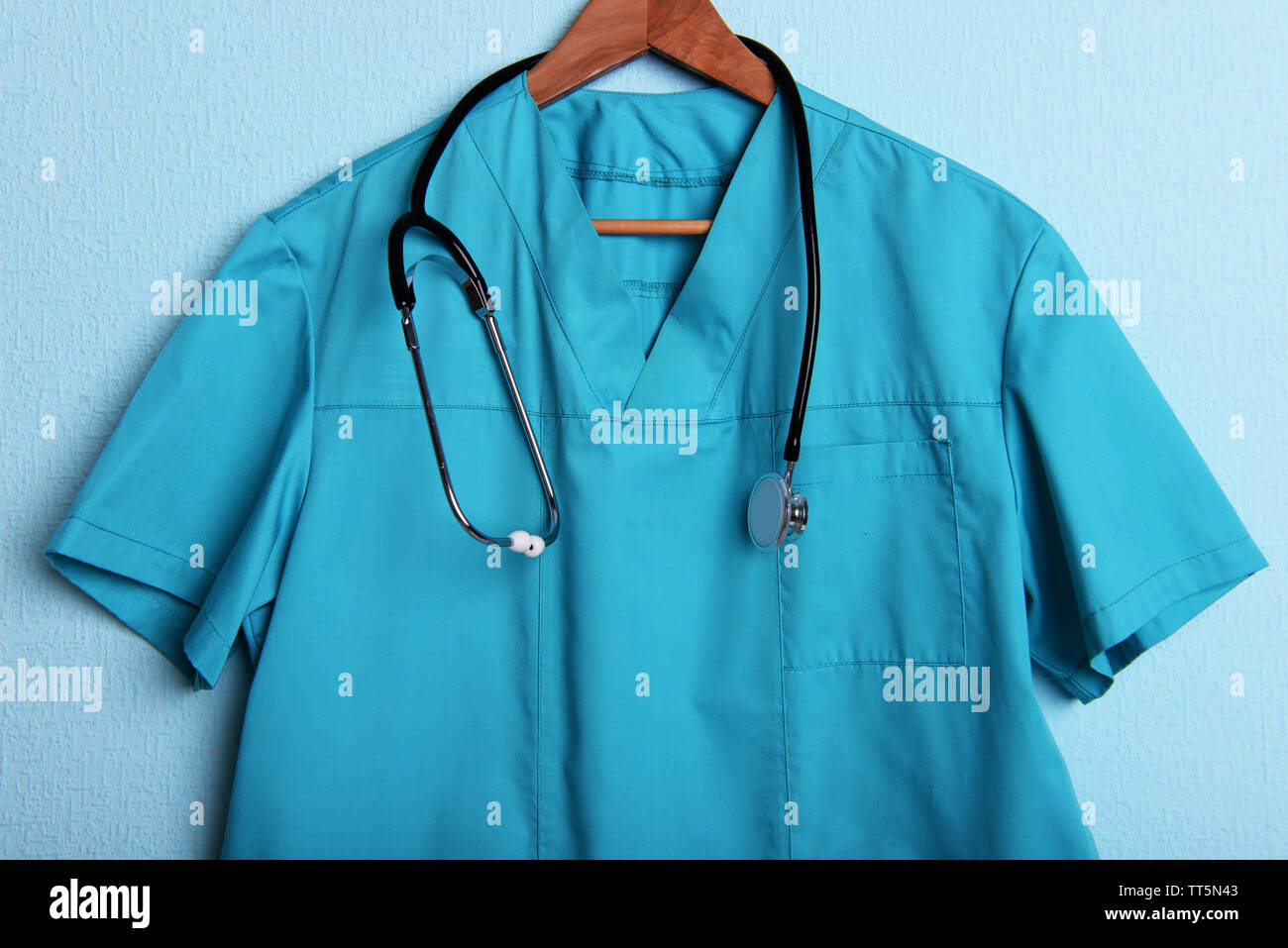 Doc blue shirt hi-res stock photography and images - Alamy