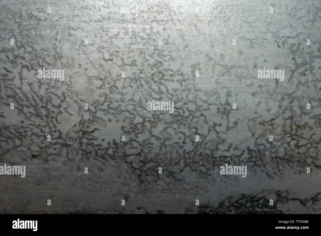 backdrop of steel with acid markings and patterns Stock Photo - Alamy
