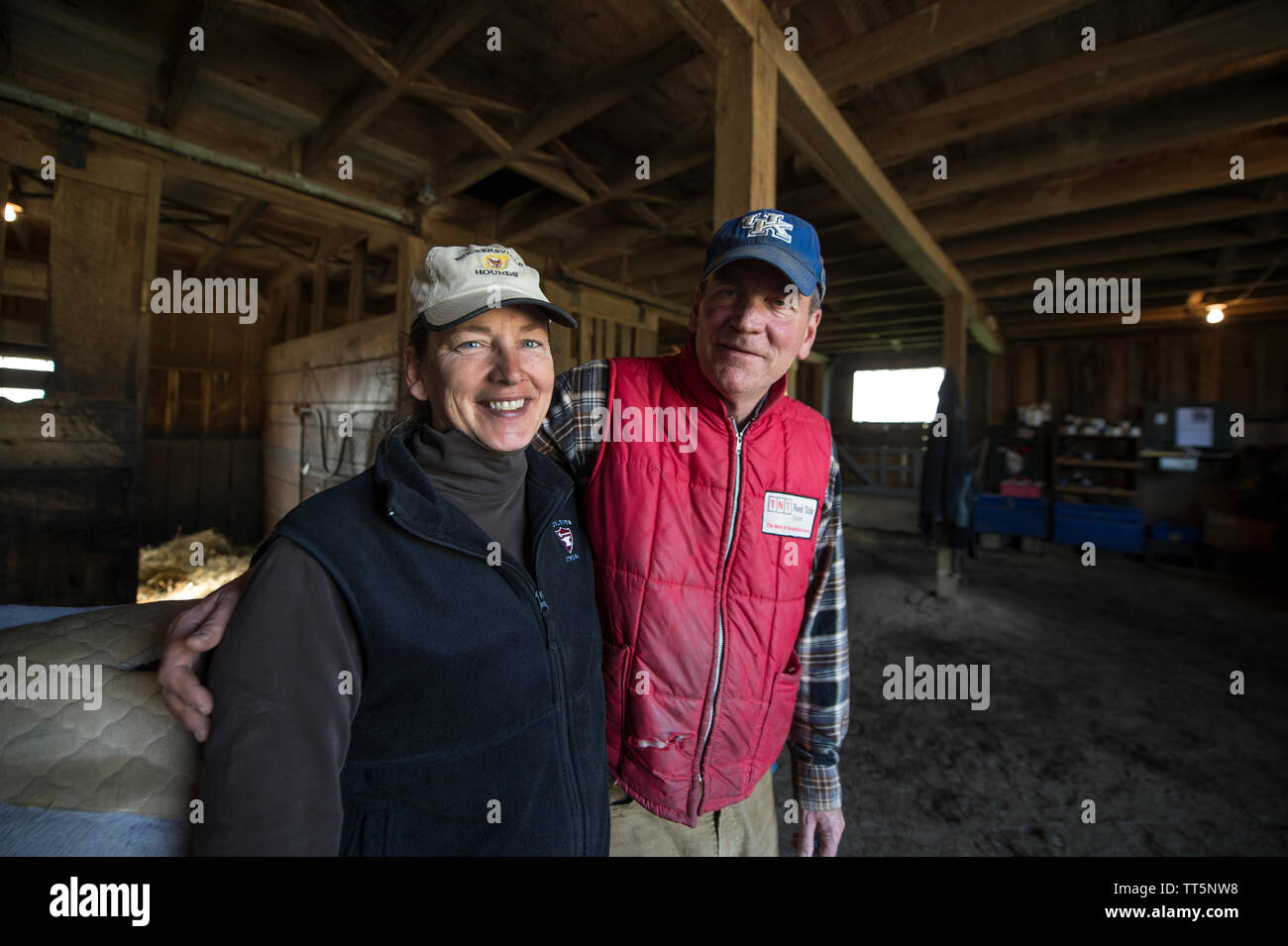 UNITED STATES - April 11, 2016: Eva and her husband, Speedy Smithwick ...