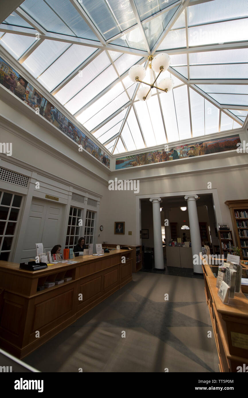 UNITED STATES - April 1, 2016: The Thomas Balch Library in Leesburg ...