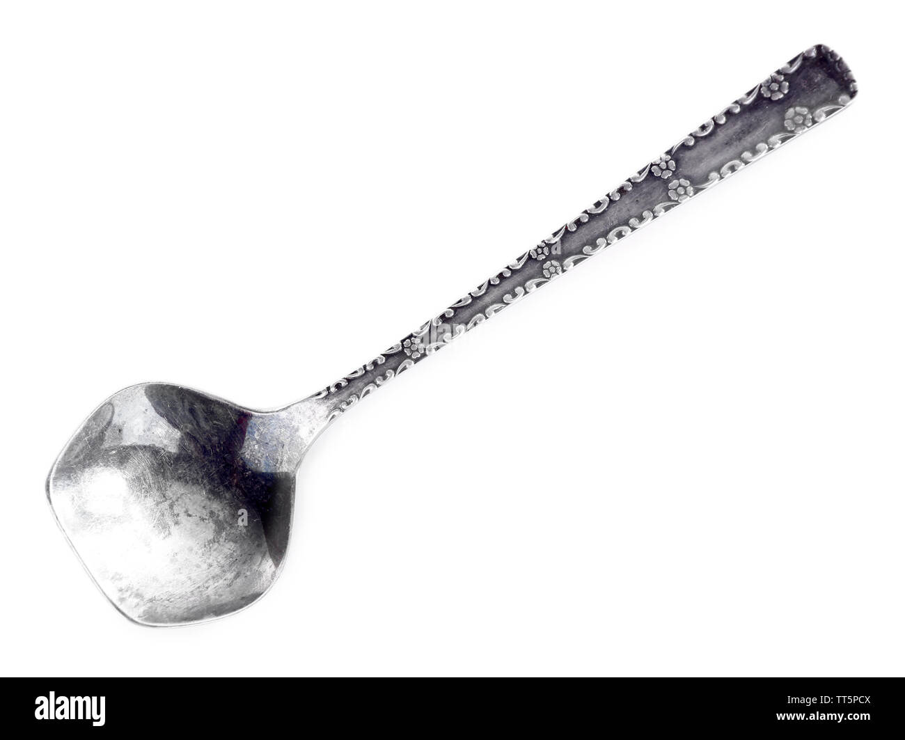 Spoon isolated on white Stock Photo - Alamy