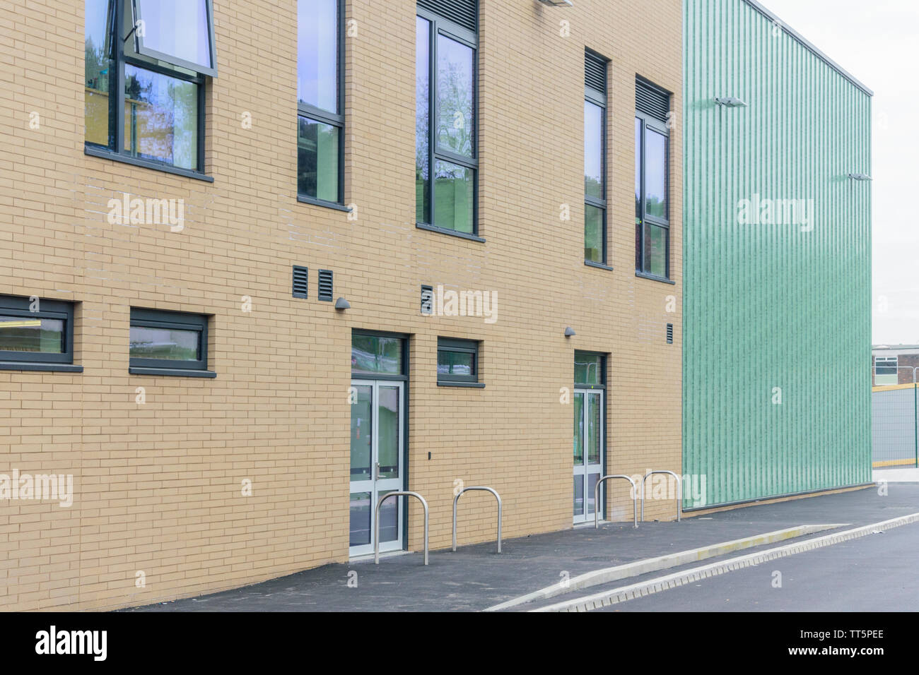 The Newly completed Tonyrefail Community School, May 2019 Stock Photo ...
