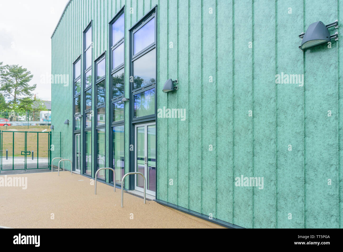 The Newly completed Tonyrefail Community School, May 2019 Stock Photo ...