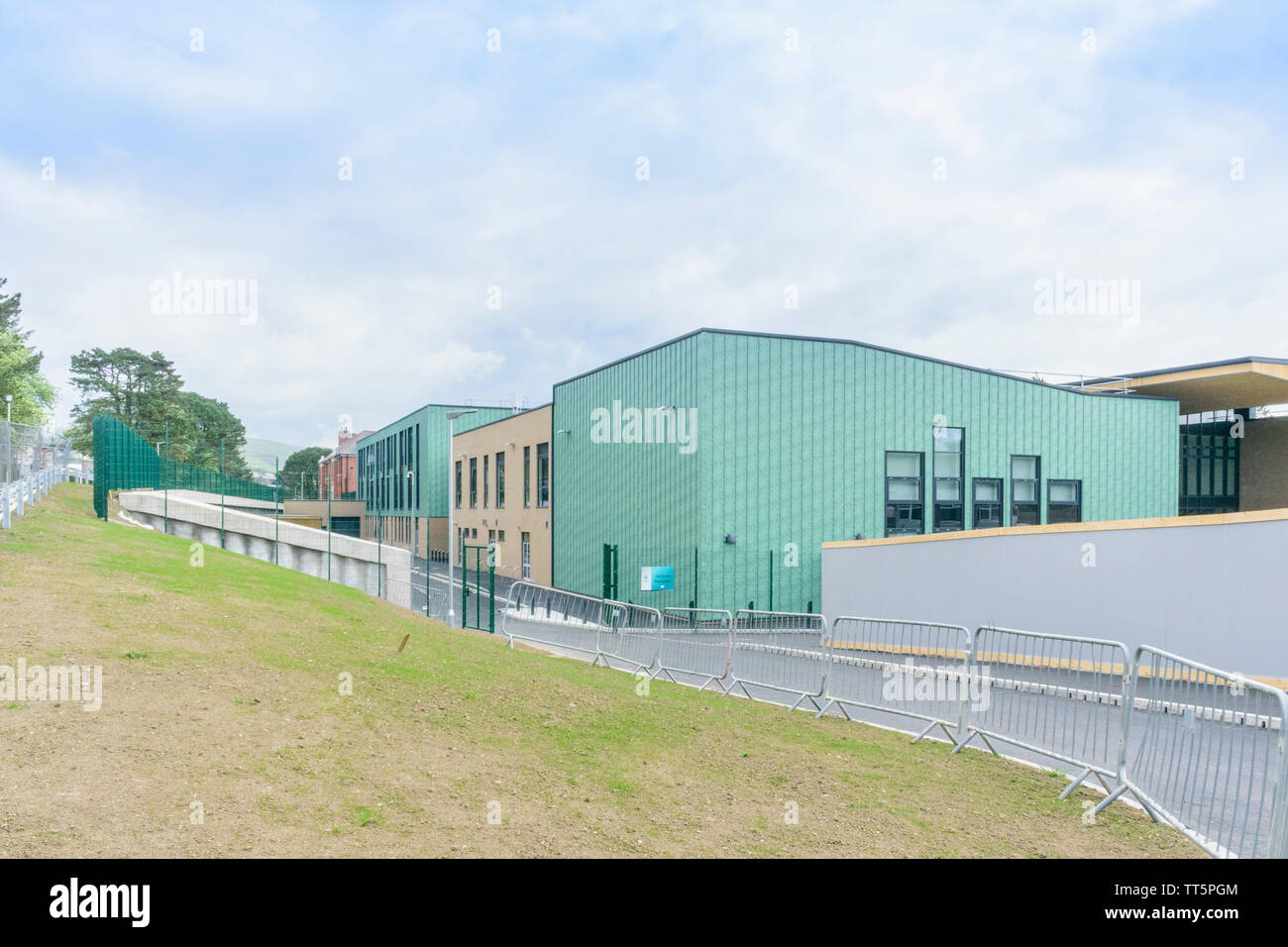 The Newly completed Tonyrefail Community School, May 2019 Stock Photo ...