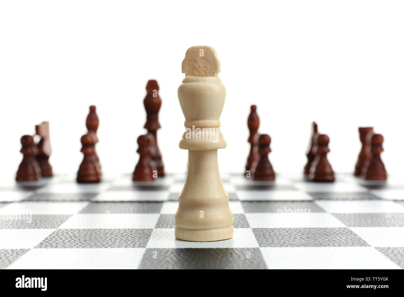 Individuality chess concept Stock Photo - Alamy