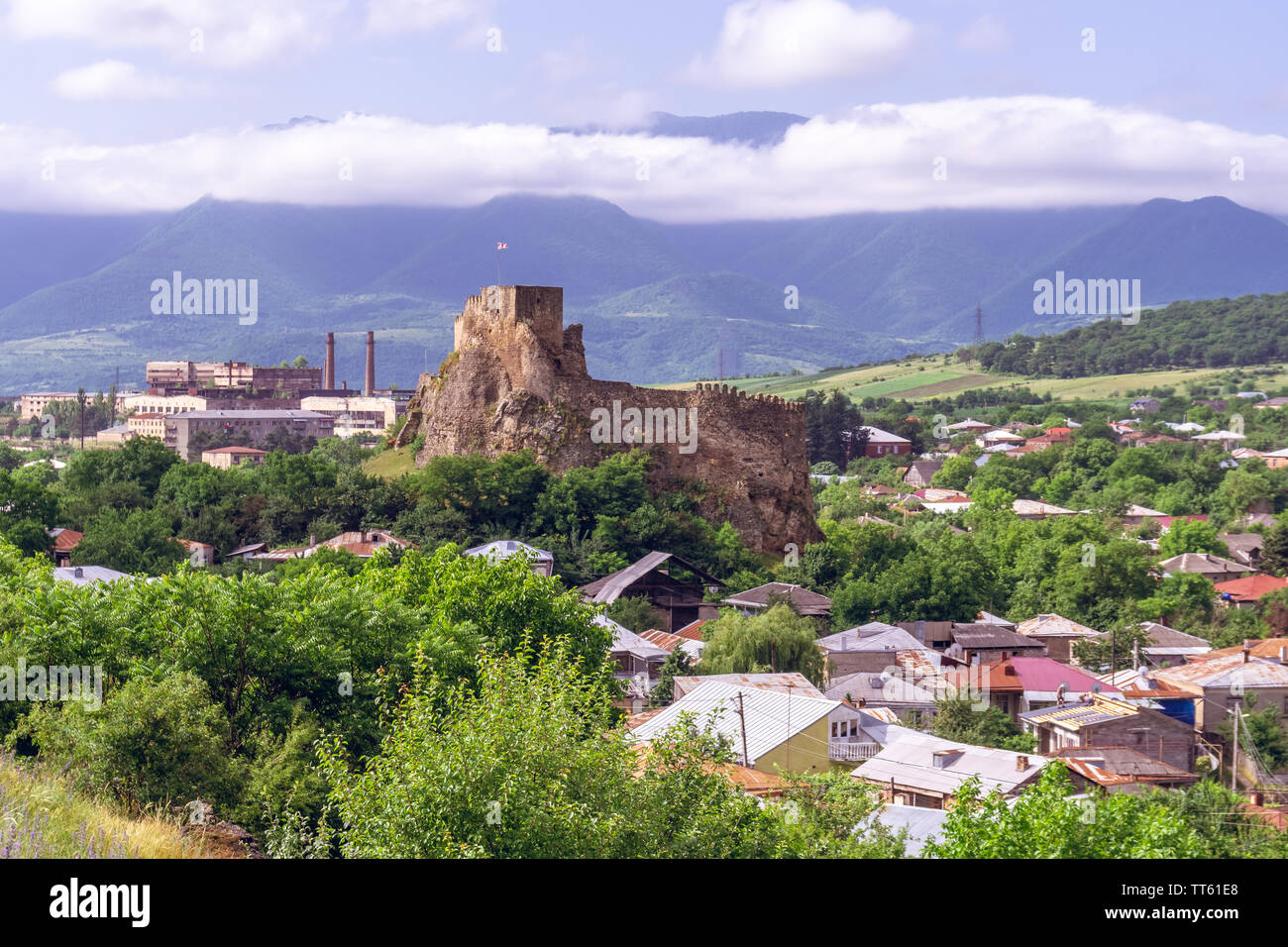 medieval Fortress in Surami town in Shida Kartli region, Georgia ...