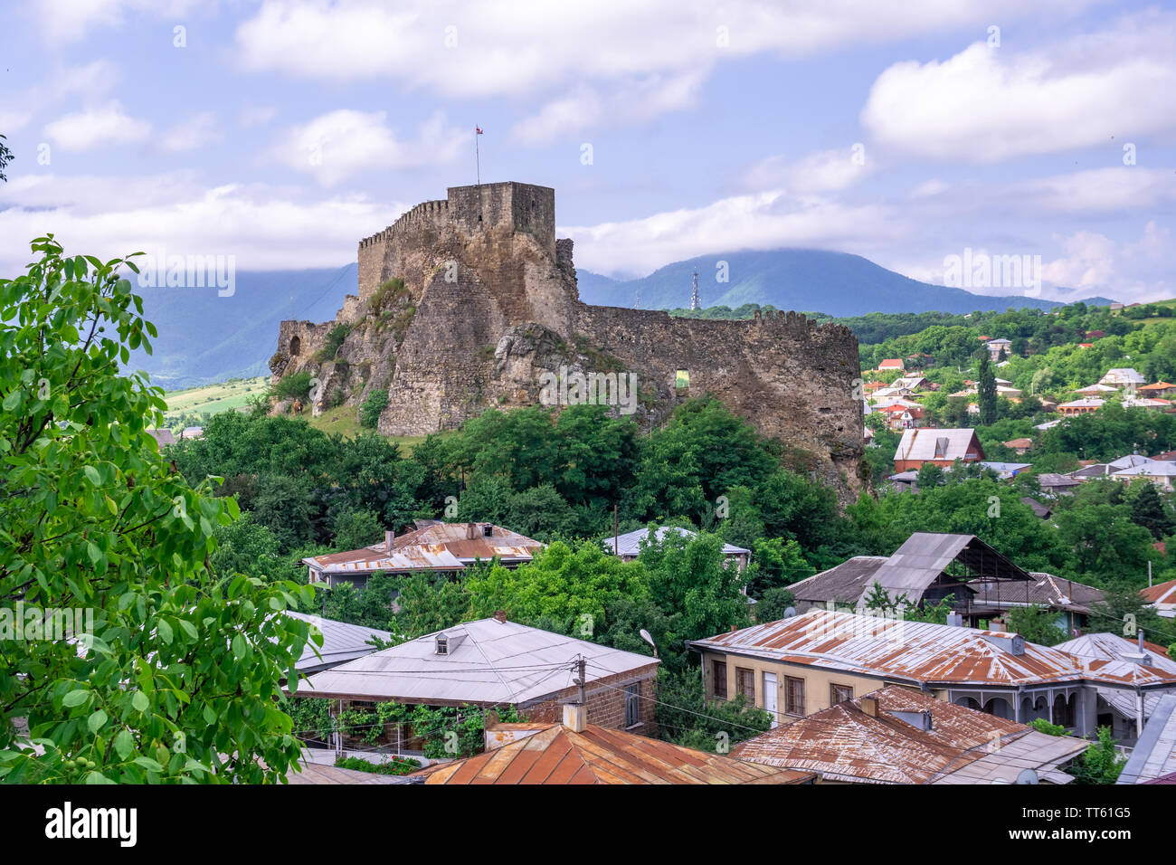 medieval Fortress in Surami town in Shida Kartli region, Georgia ...