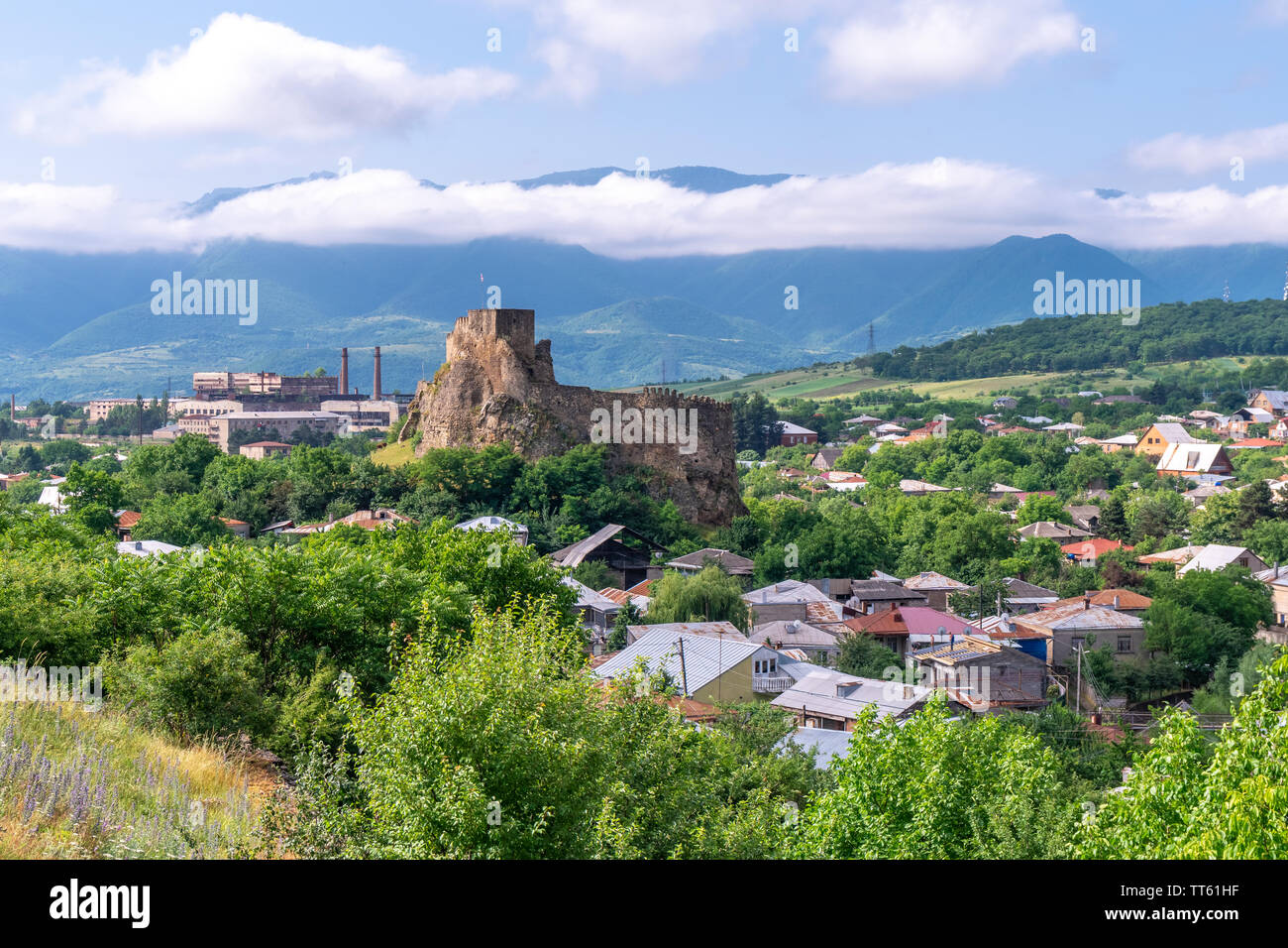 medieval Fortress in Surami town in Shida Kartli region, Georgia ...