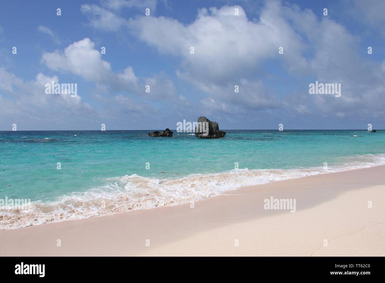 Bermuda pink beach hi-res stock photography and images - Alamy