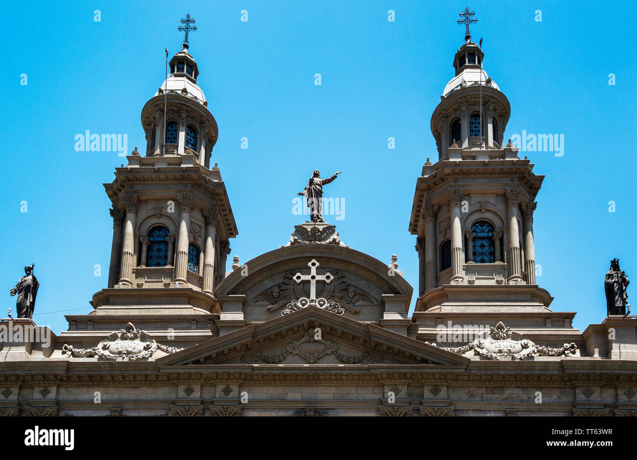 Metropolitan Cathedral of Santiago is the seat of the Archbishop of ...