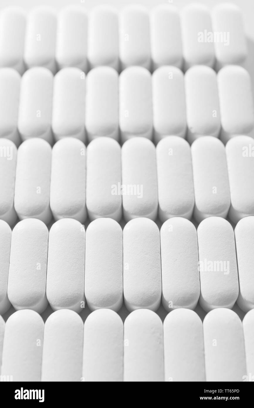 Pile of pills, close-up Stock Photo - Alamy