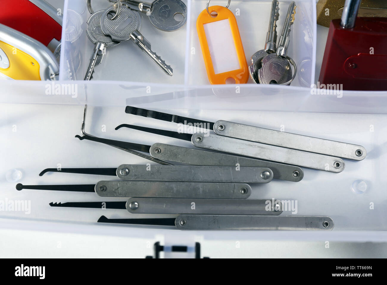 Lockpicking set hi-res stock photography and images - Alamy