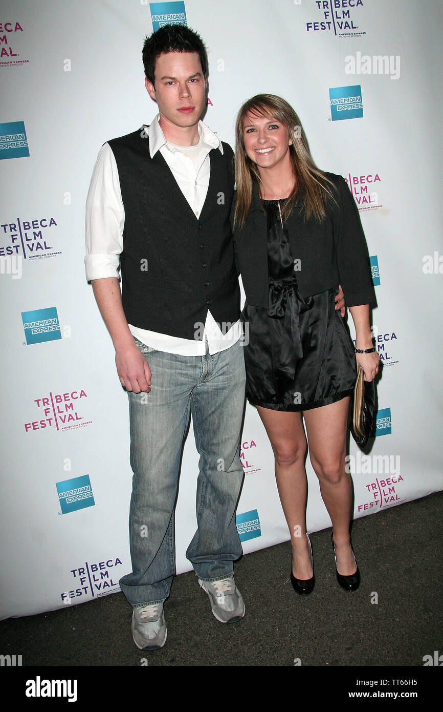 New York, USA. 26 April, 2008. David P. Emrich, Jennifer Smith at the ...
