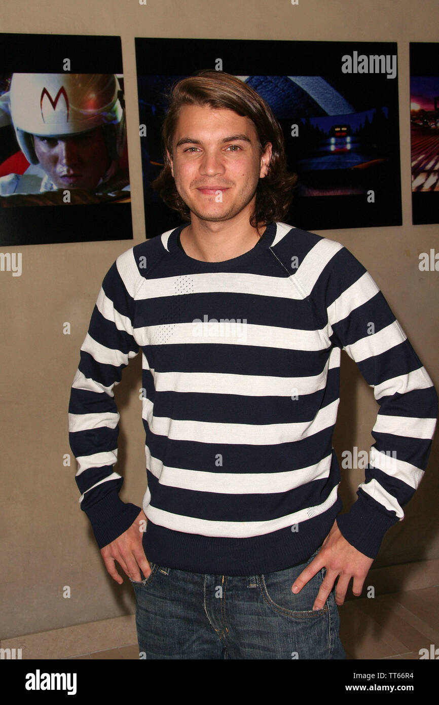 Speed Racer Emile Hirsch