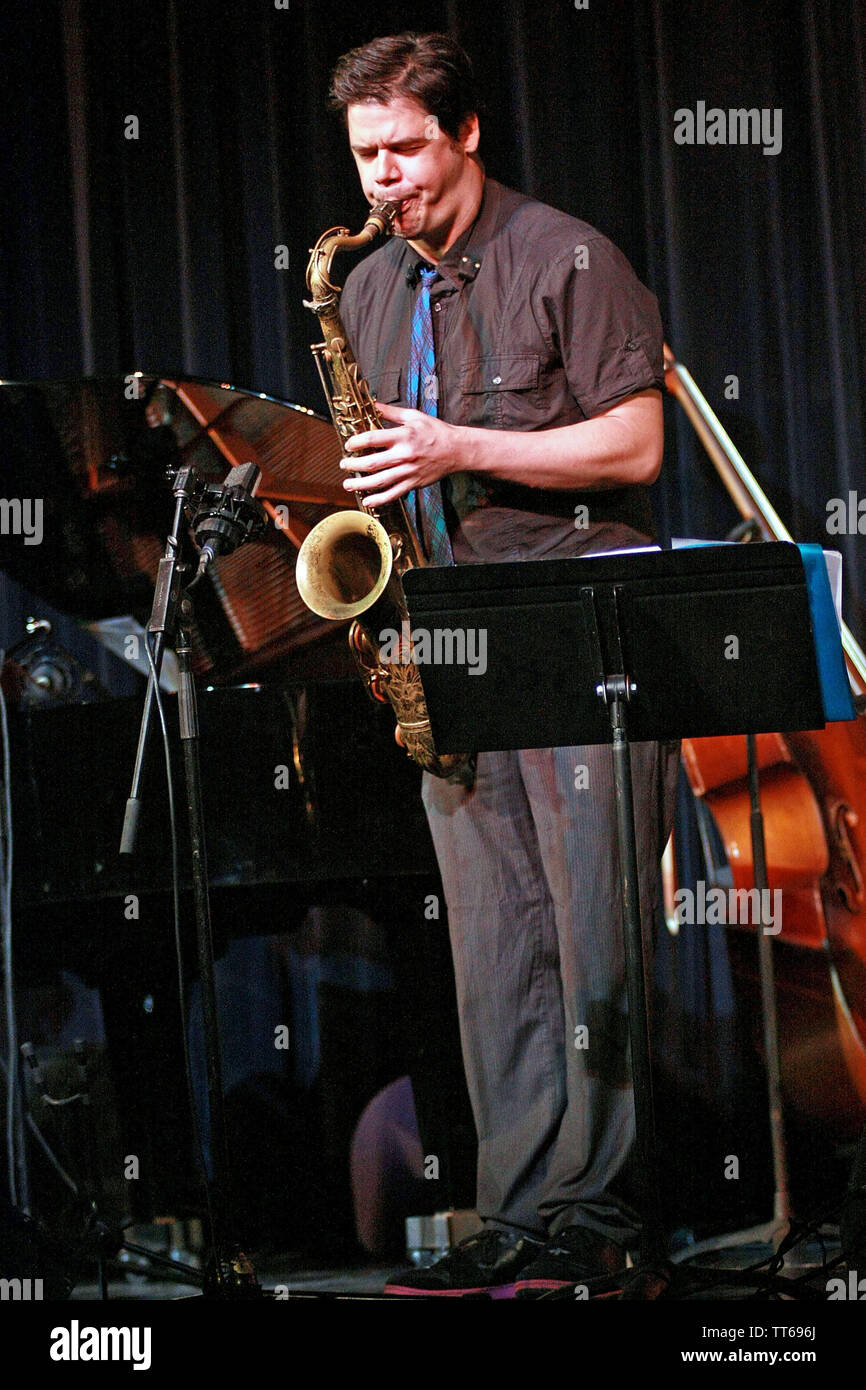 New York, USA. 2 June, 2008. Seamus Blake, performing on stage at the ...