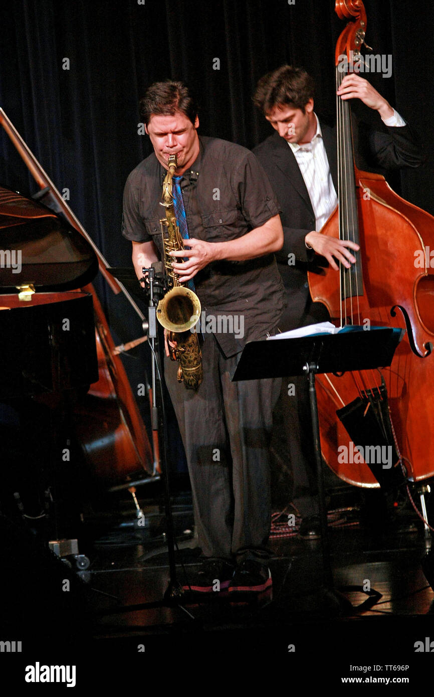 New York, USA. 2 June, 2008. Seamus Blake, performing on stage at the ...