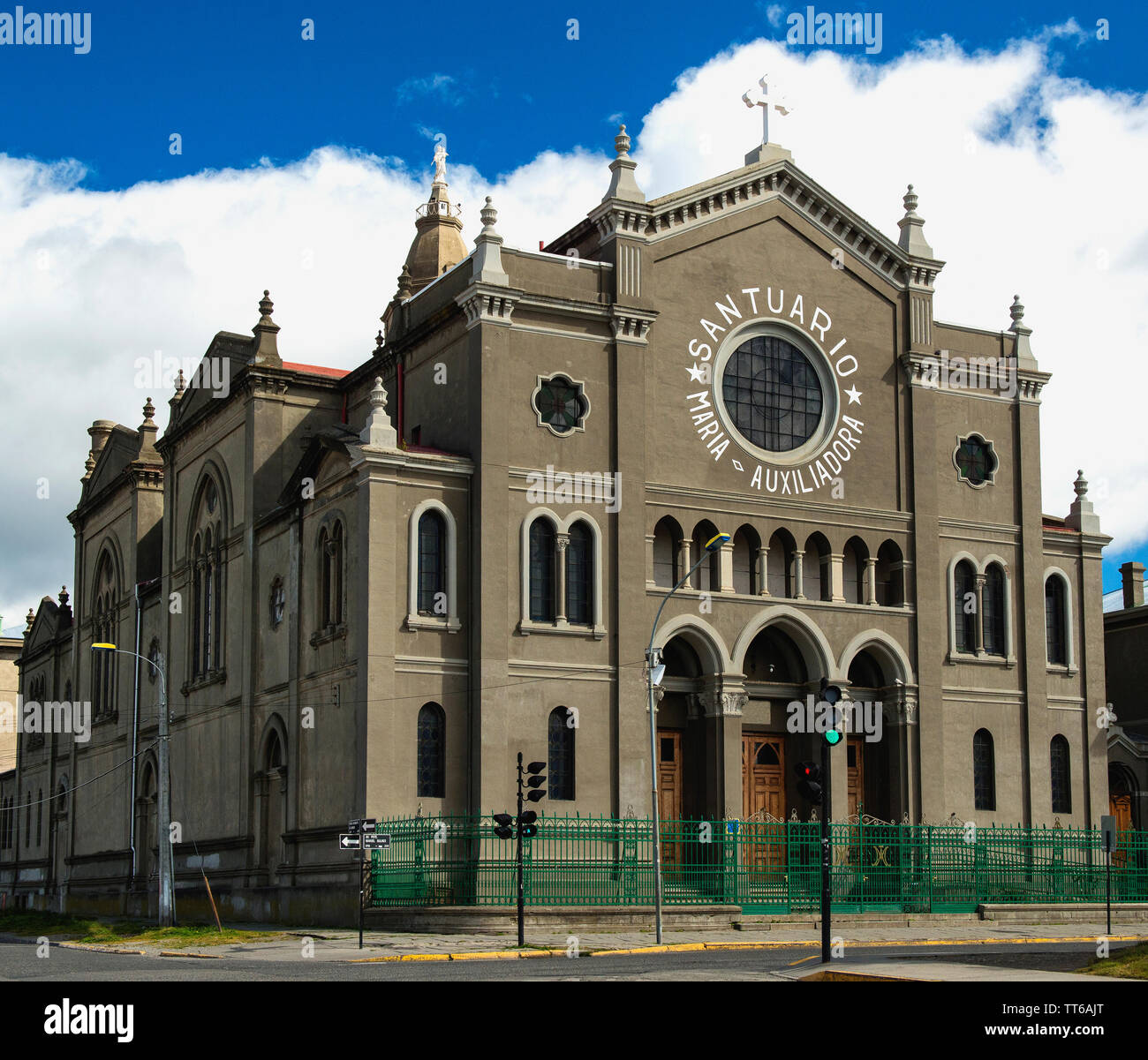 Maria Auxiliadora Church Santuario, Punta Arenas, Chile, South America ...