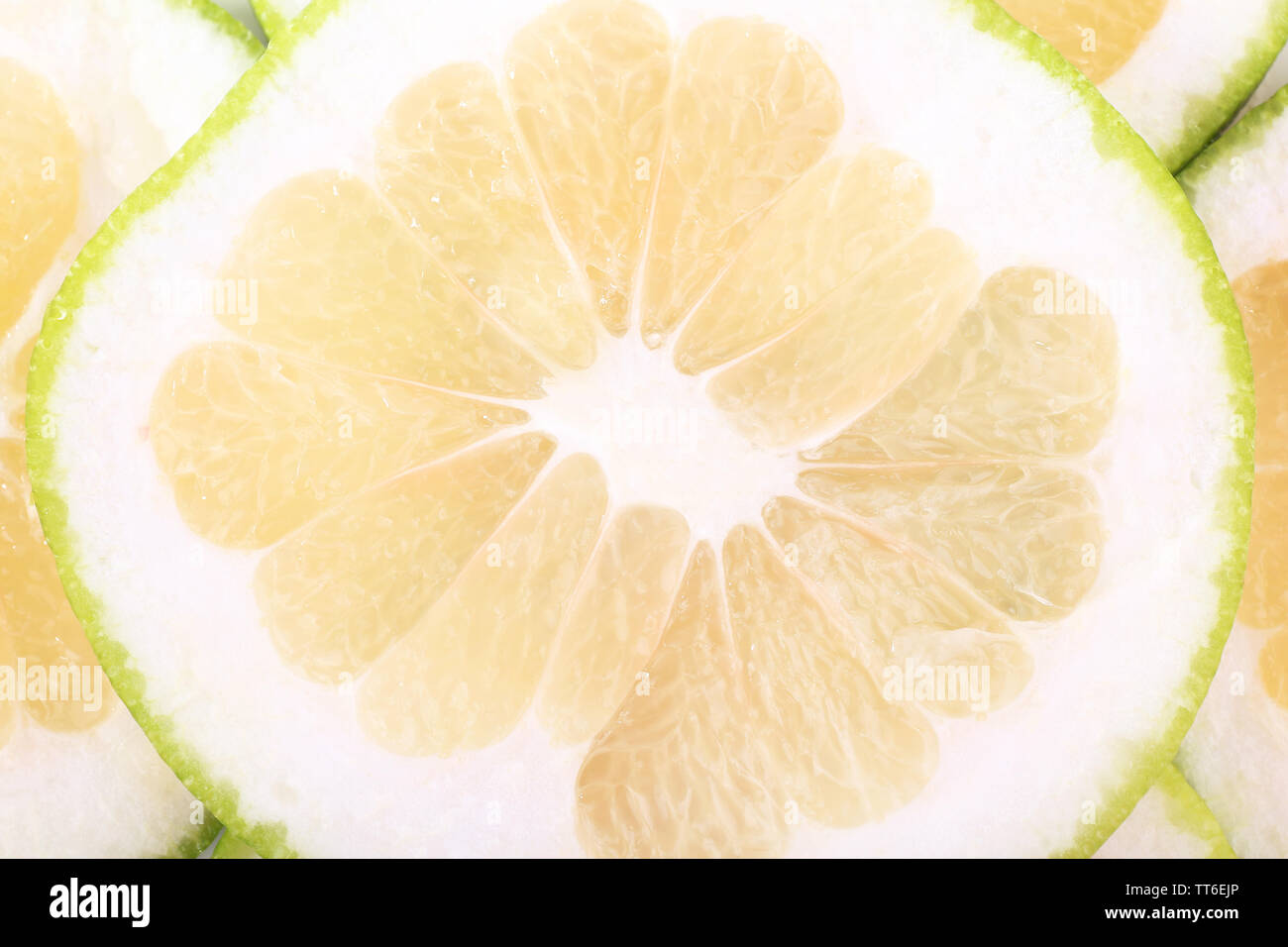 Sliced sweetie close-up background Stock Photo - Alamy