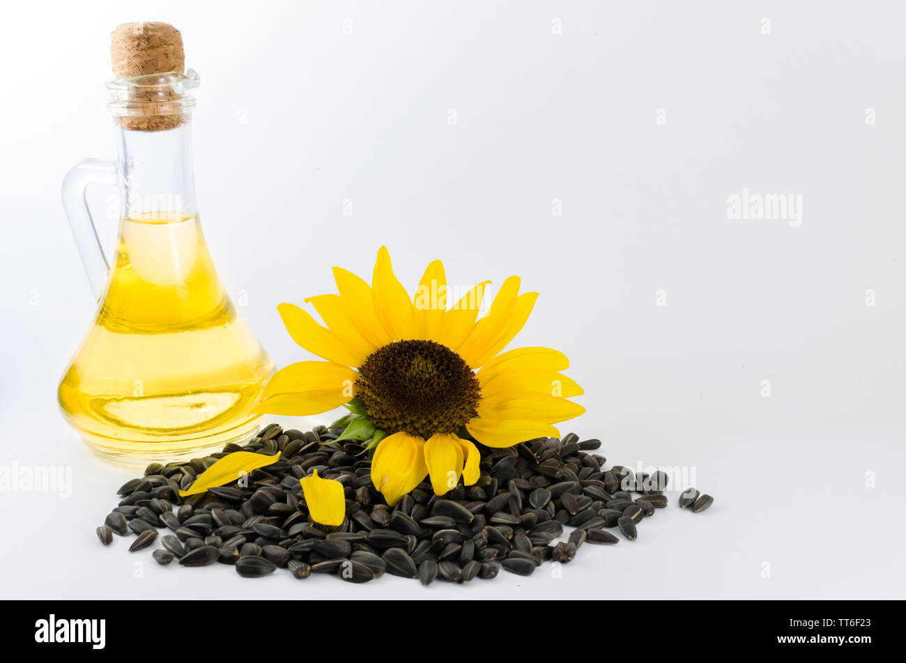 Jug oil seeds sunflower hi-res stock photography and images - Alamy