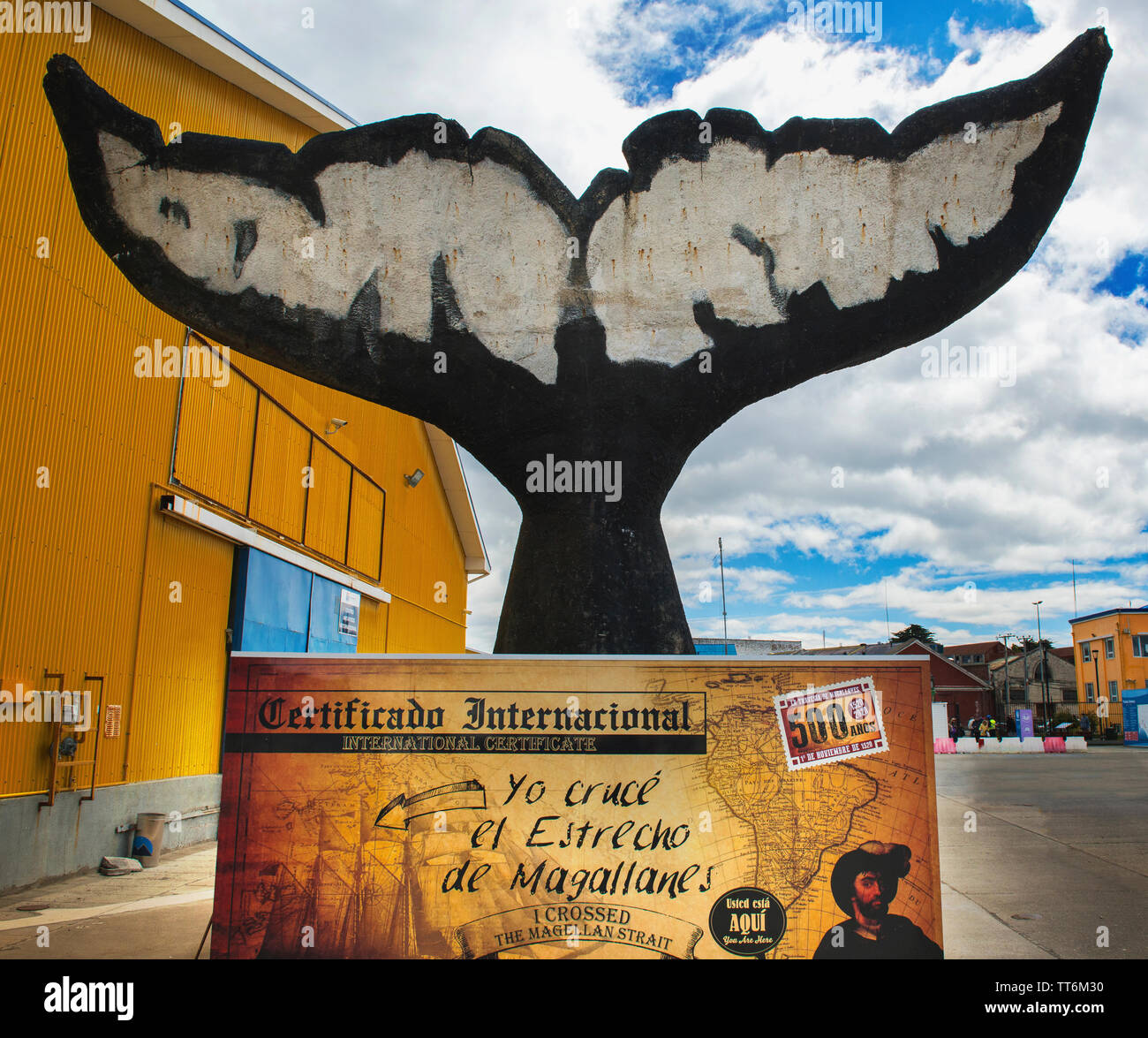 International Certificate of Crossing Magellan Strait, Punta Arenas ...