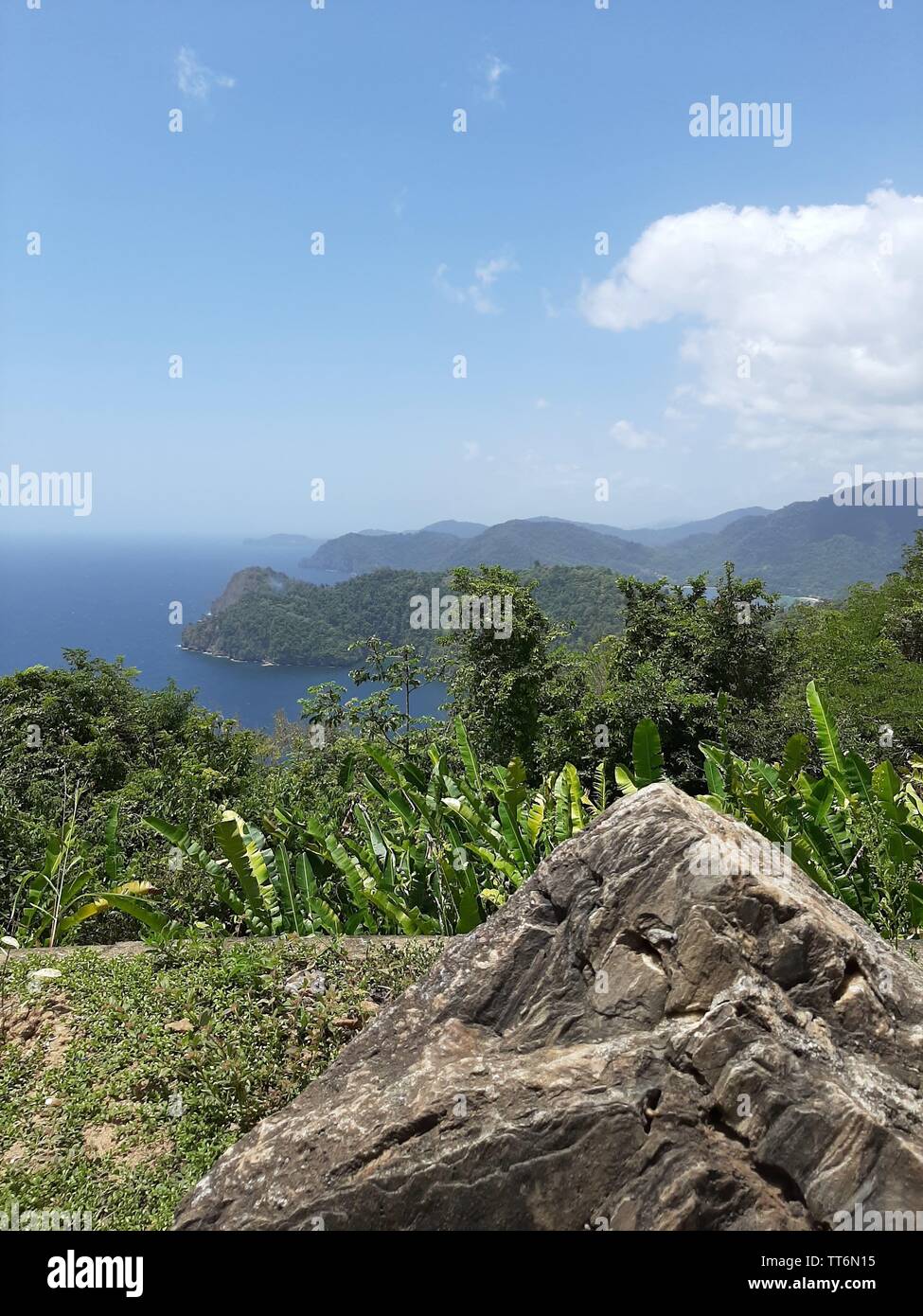 Island view mesmerizingly beautiful Stock Photo - Alamy