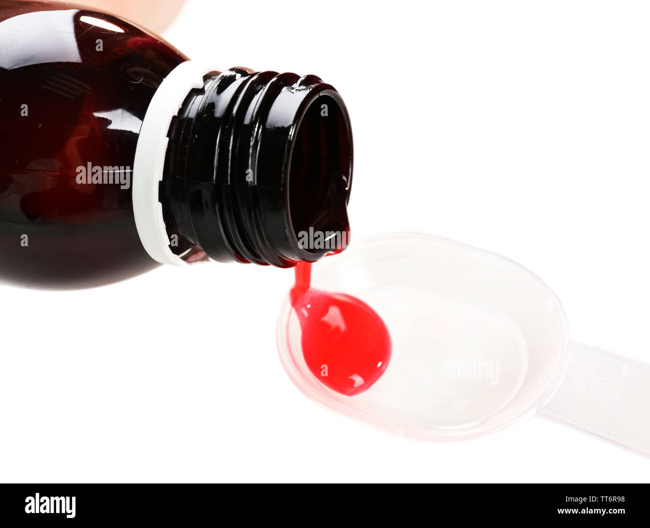 Red cough syrup hi-res stock photography and images - Alamy