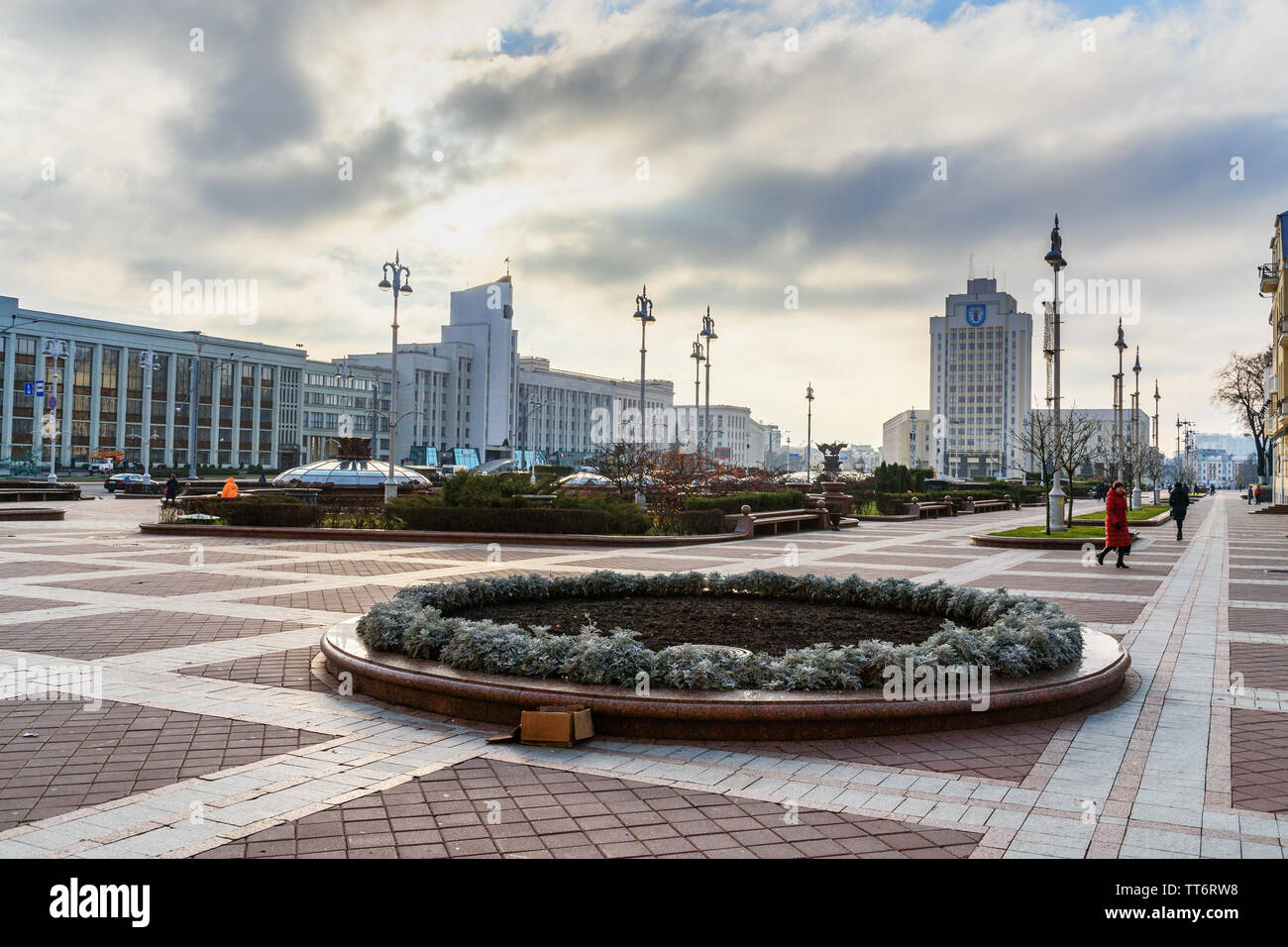 Independence square minsk hi-res stock photography and images - Alamy