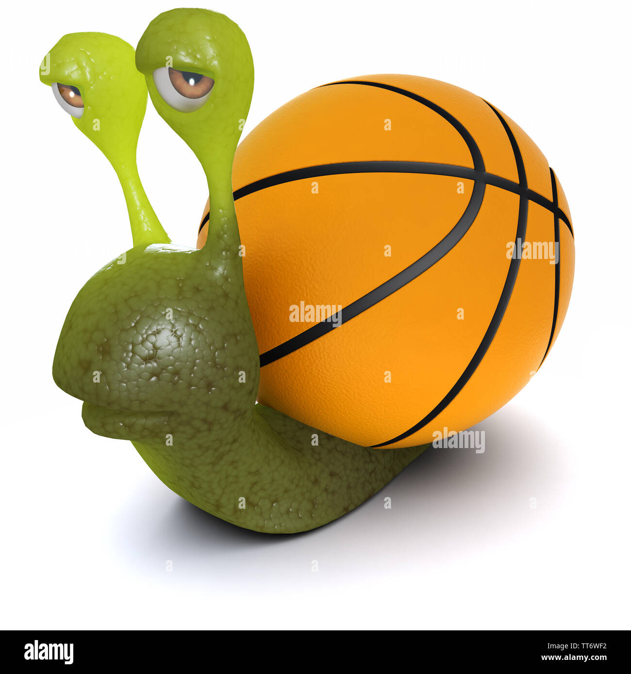 Cartoon with basketball hi-res stock photography and images - Alamy